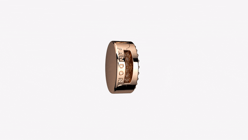Round Pandora Clasp Twisted Snake Chain | Sterling silver | Pandora US